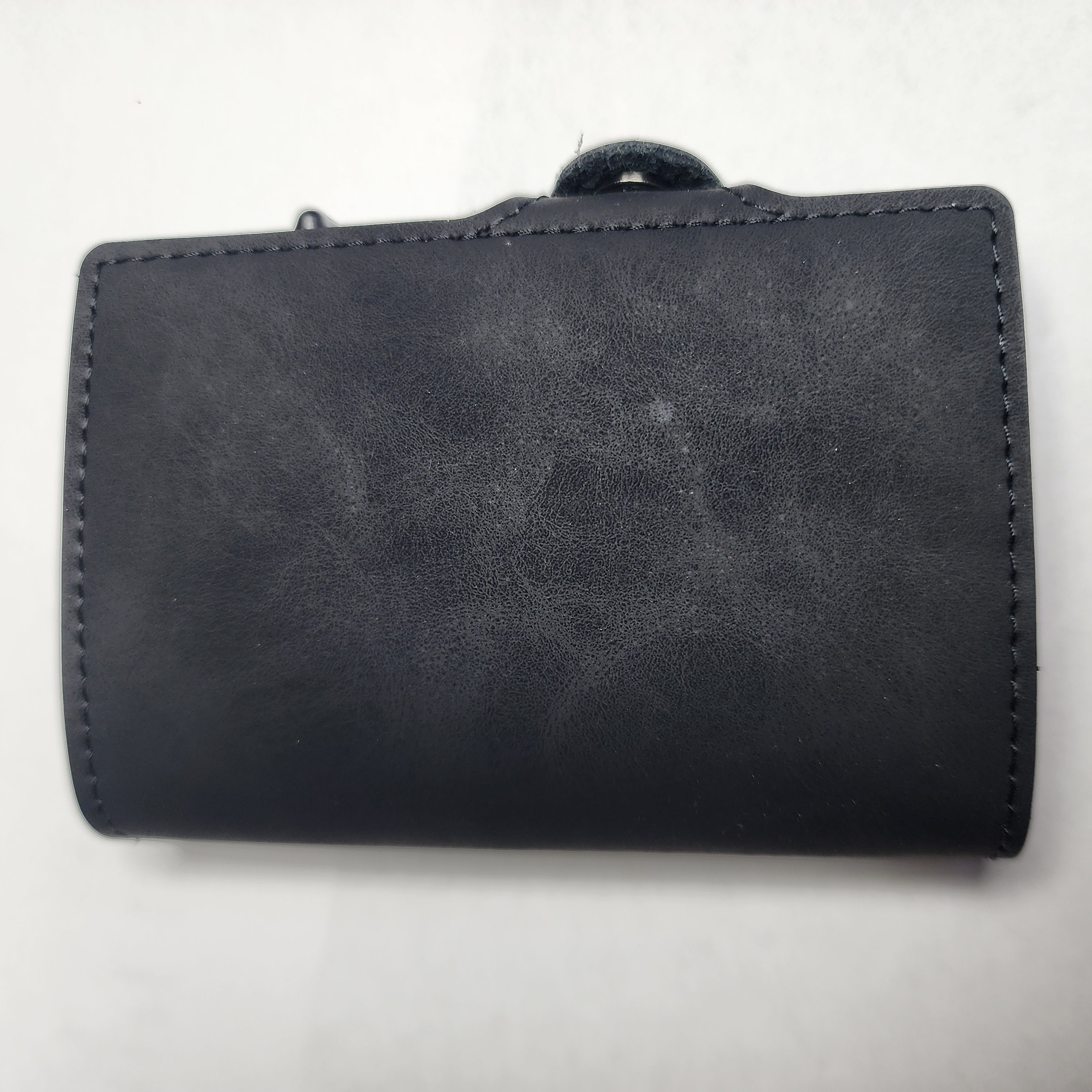 Edge Black leather black wallet | Great Lakes Laser Supply