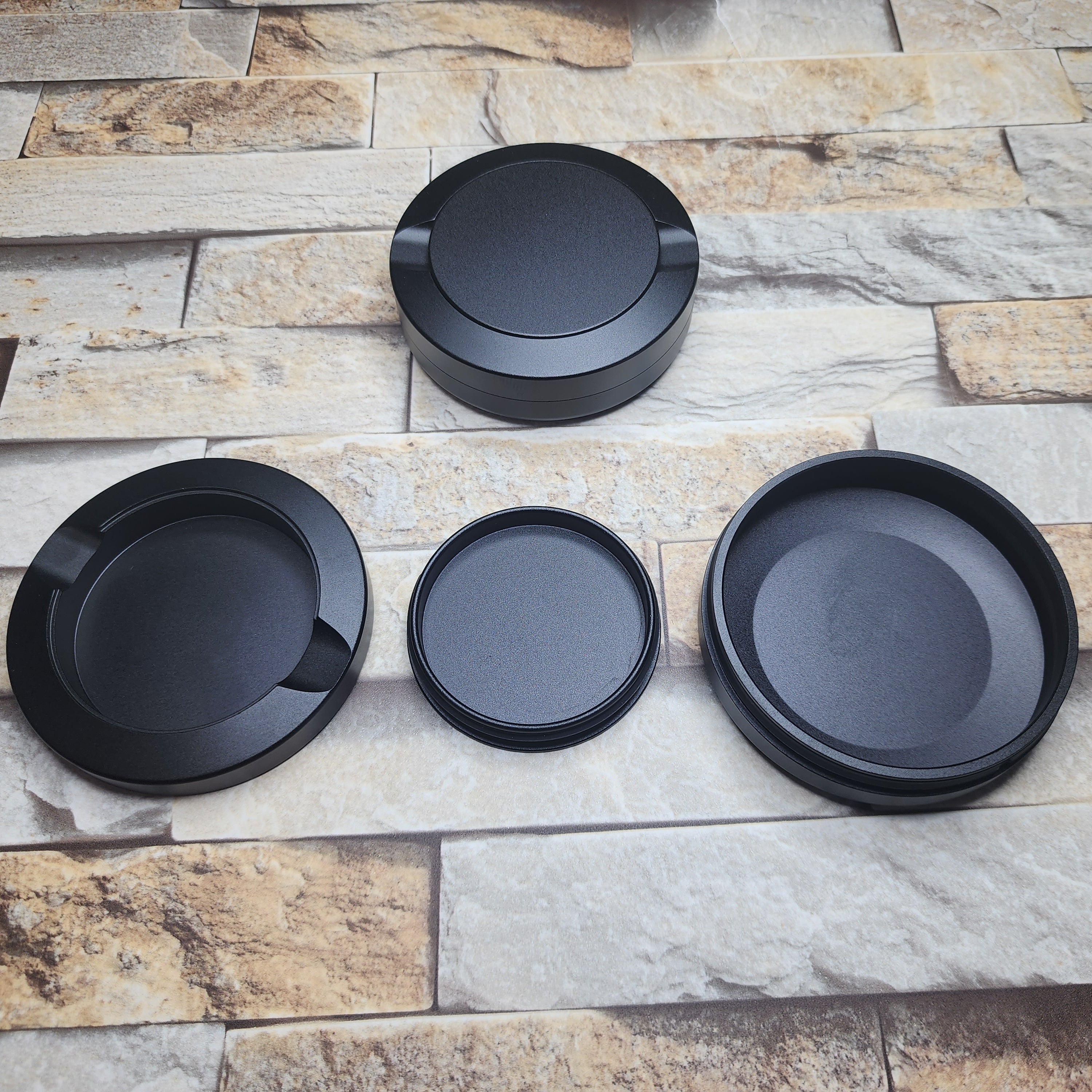 Dip Can Black 3 Piece Aluminum | Great Lakes Laser Supply